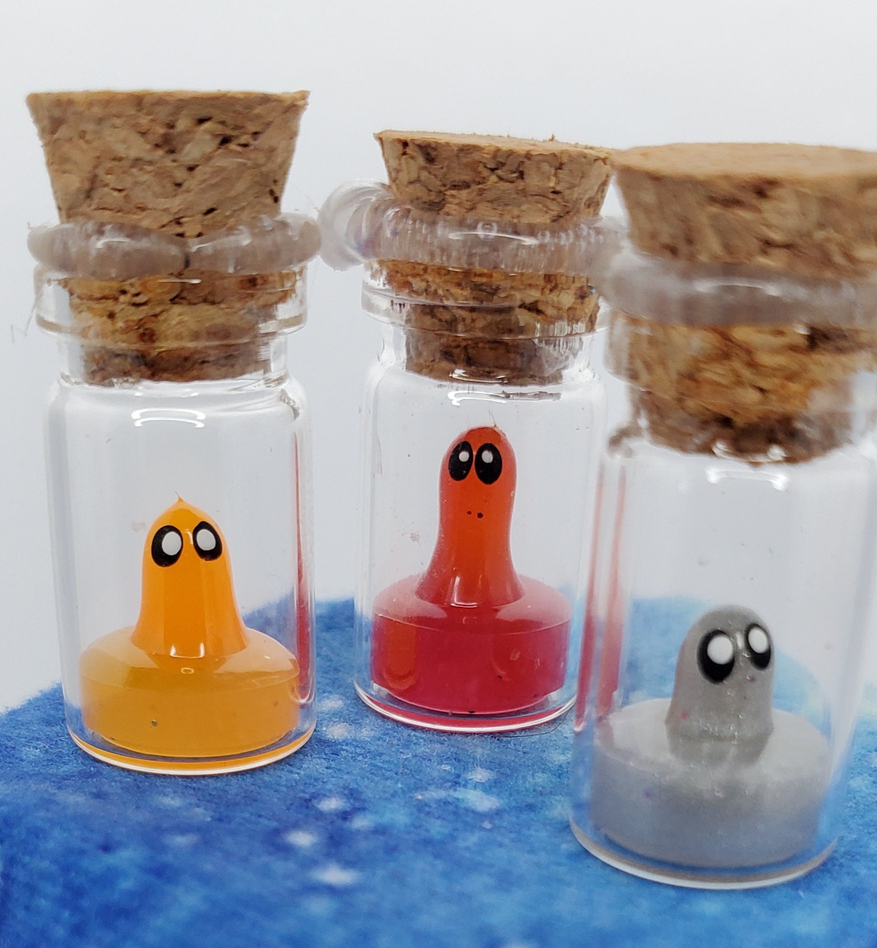Tiny Slime Monster Pet in a Glass Bottle - Your Cute but Mighty Fantasy ...