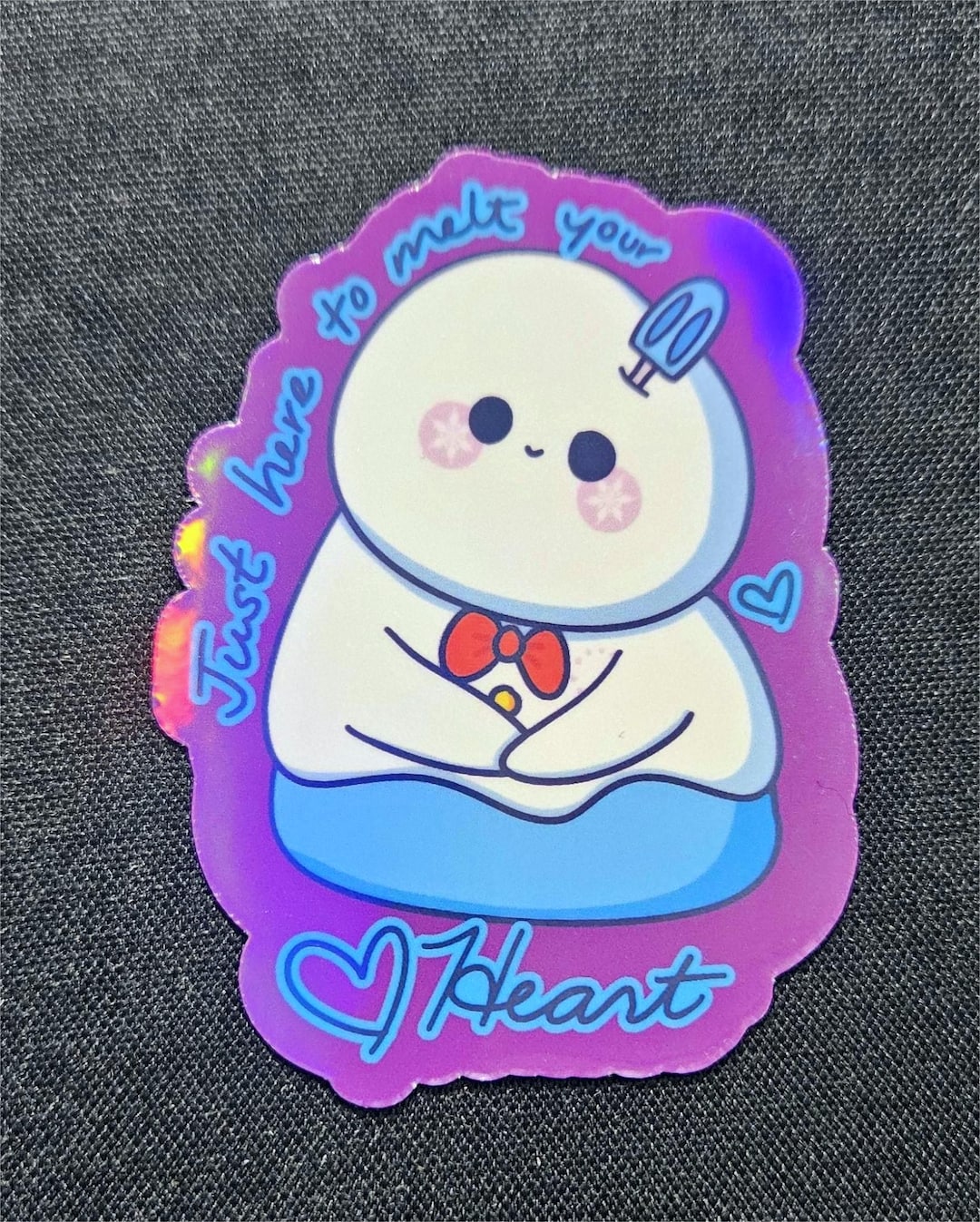 Holographic Love and Deepspace Zayne Snowman Stickers - Etsy