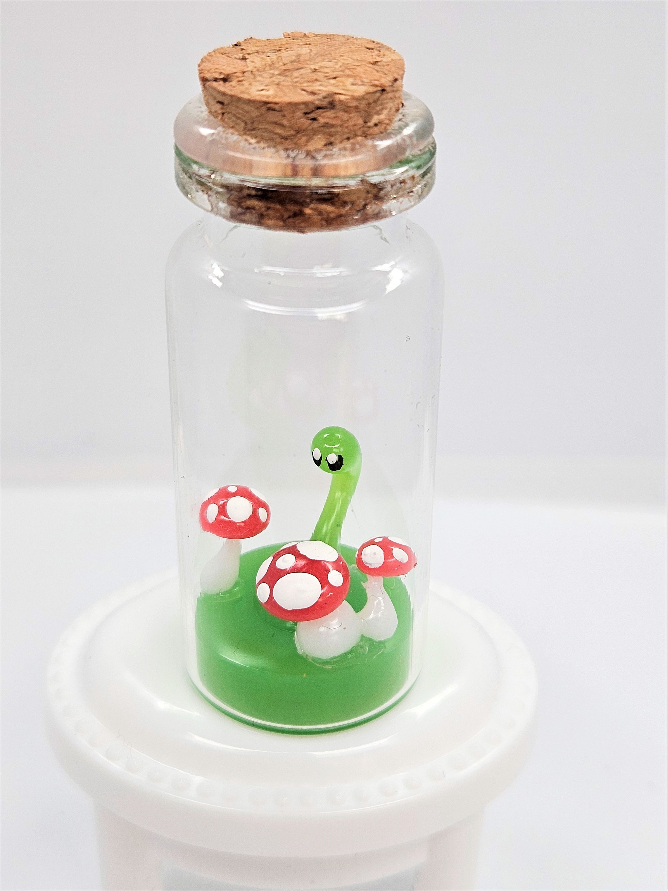 Tiny Slime Monster Pet With Mushrooms Your Cute but Mighty Fantasy ...