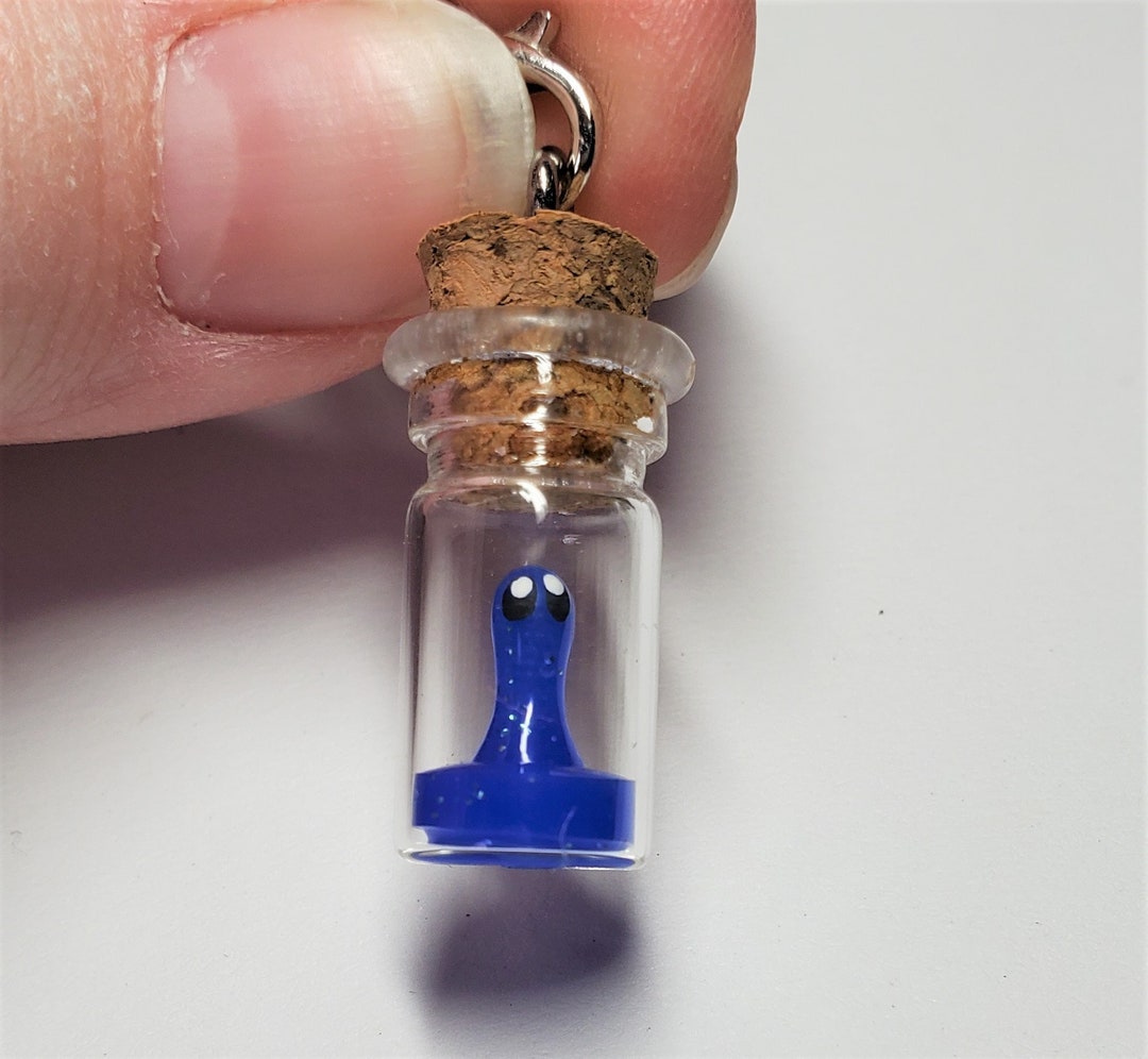 Tiny Slime Monster Pet in a Glass Bottle - Your Cute but Mighty Fantasy ...