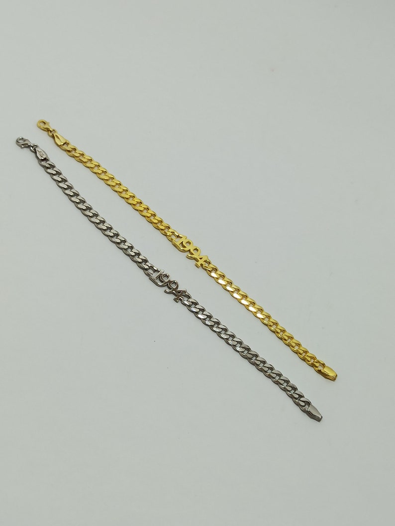 Chain Bracelet , Chain Wristbands ,silver Chain Bracelet ,unisex ...
