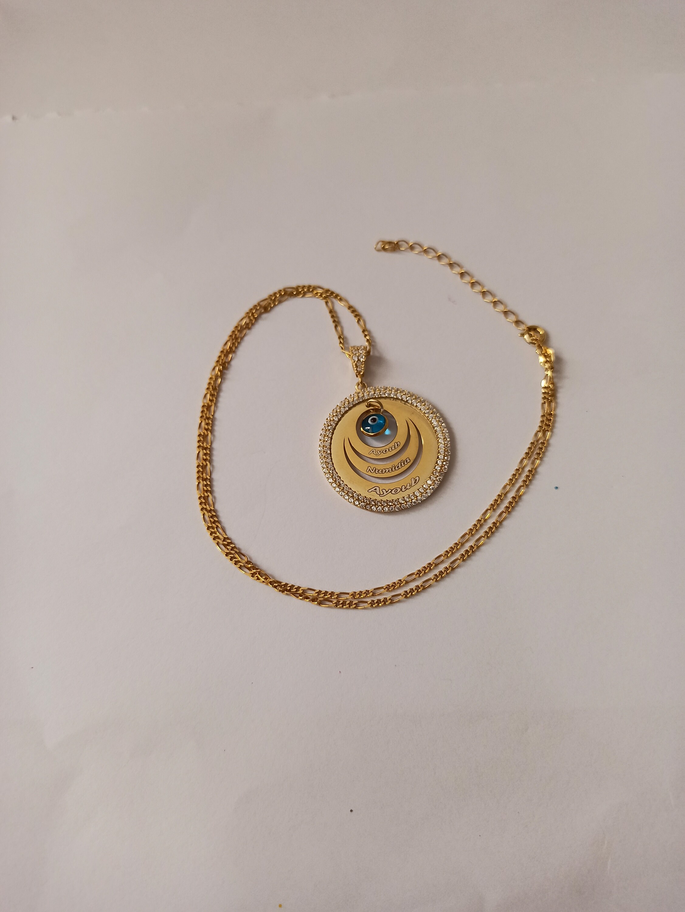 Silver disk Necklace custom disk Necklace personalize | Etsy