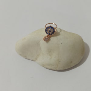 Evil Eye Ear Cuff, PIERCED or NON PIERCED Ear Cuff, Ear Cuffs, Helix ...