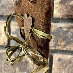 Heart Ornament Rustic Primitive Valentine Home Decor Farmhouse Gift for ...