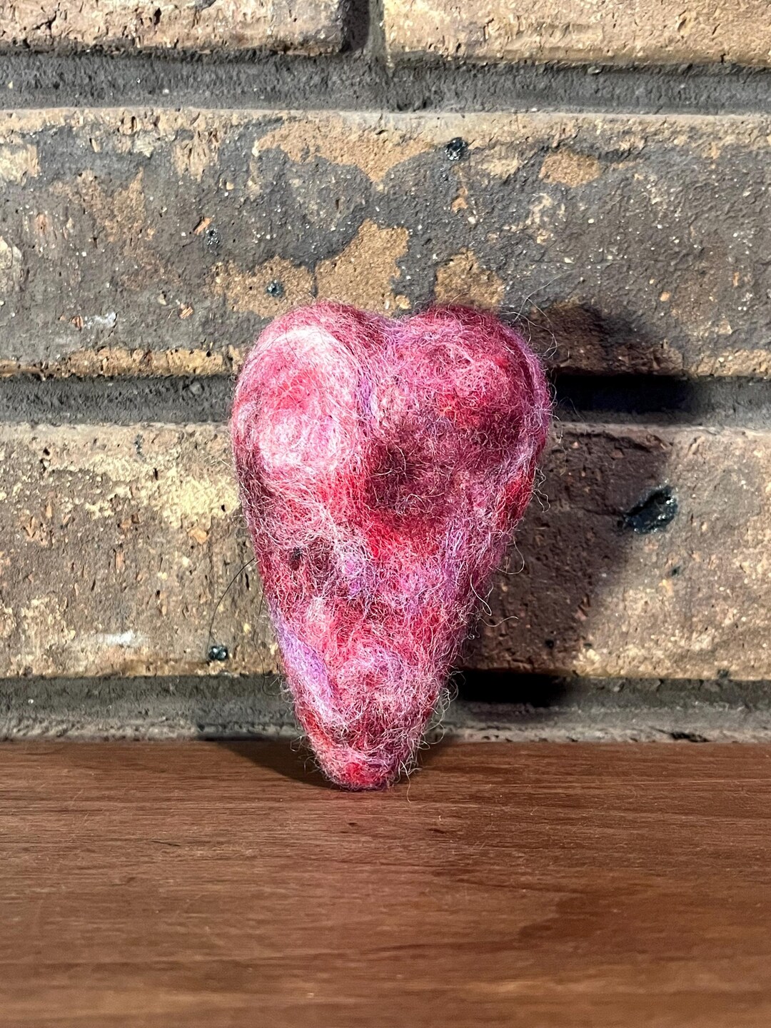 Heart Wool Car Home Vent Clip Handmade Needle Felted Wool you Add ...