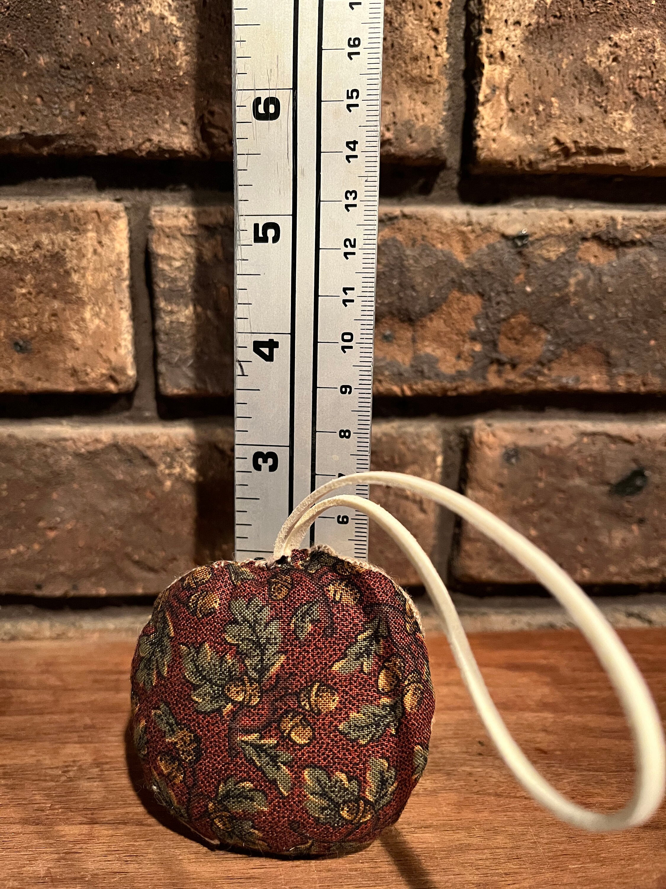 Nativity Ornament Hand Embroidered Stitched Stuffed Linen Primitive ...