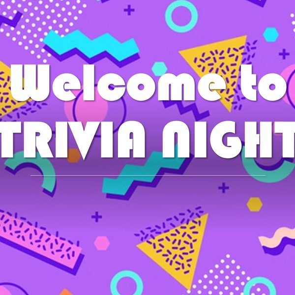 Trivia Night Decor - Etsy