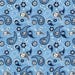 University of North Carolina UNC Cotton Fabric Paisley - 1/2 Yard - Etsy