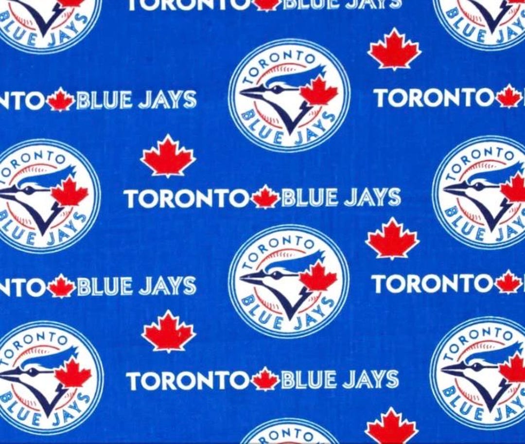 MLB Toronto Blue Jays 58” Wide Cotton Fabric - 1/2 Yard - Etsy