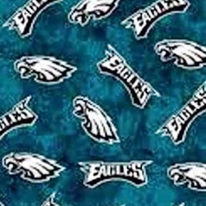 Eagles Cotton 42” Wide Flannel Fabric - 1/2 Yard - Etsy