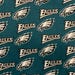 Vintage Philadelphia Eagles Cotton Fabric - 1/2 Yard - Etsy