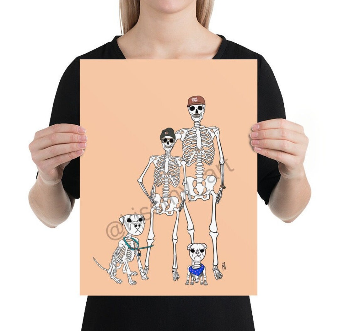 Skeleton Portraits, Custom, Commission, Digital Art, Artwork, Custom ...