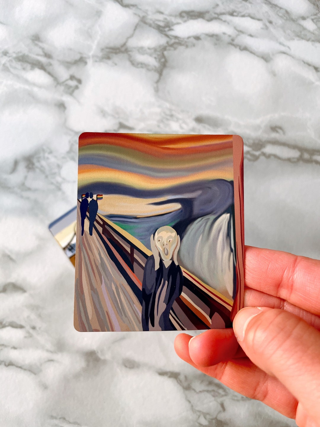 MAGNET Gay Scream Magnet, LGBTQ, Lesbian, Pride, Queer, Art, Artwork ...