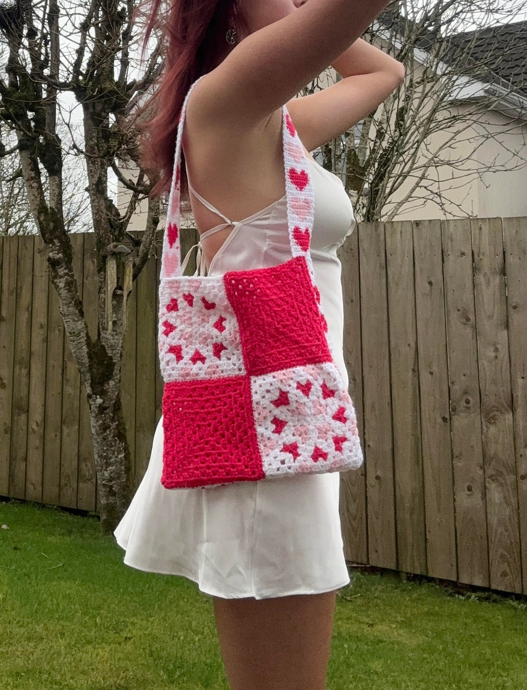 Valentines Tote Bag Crochet Pattern - Etsy
