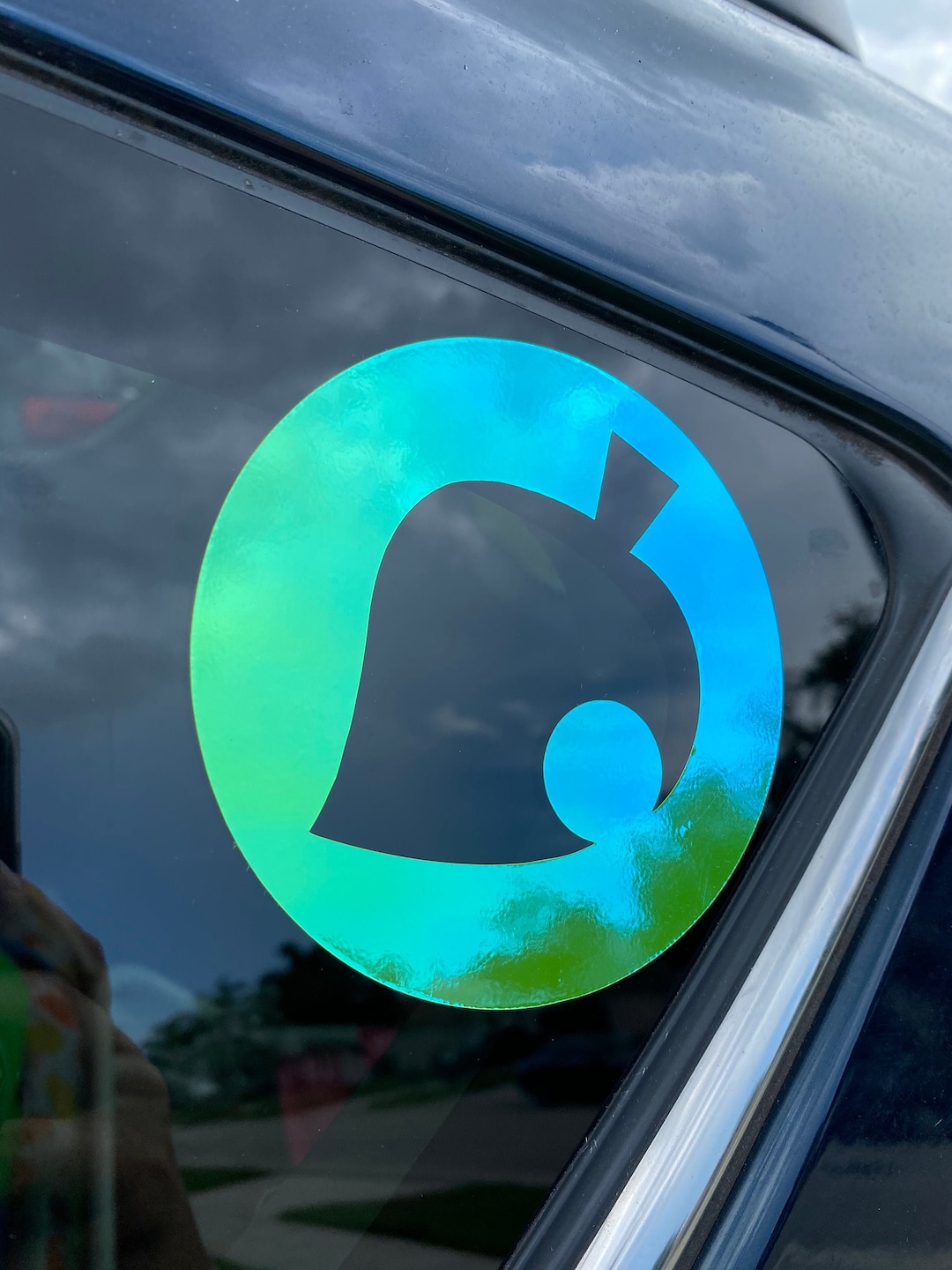 Animal Crossing Leaf INSPIRED Vinyl Decal - for Water Bottle, Car ...