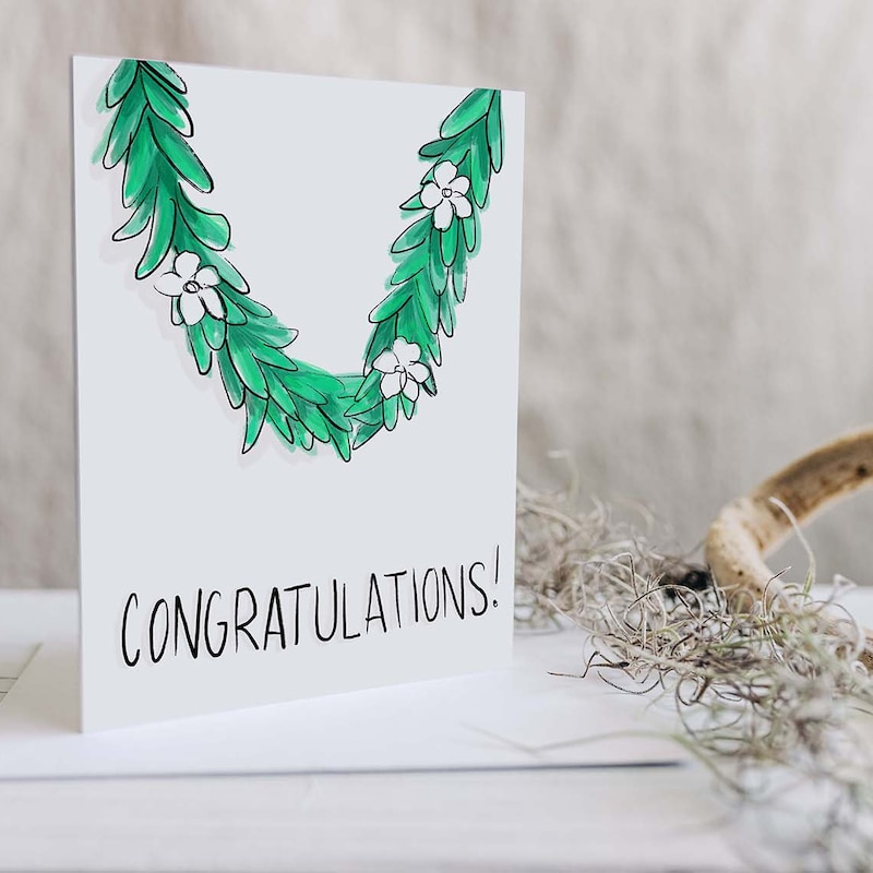 Congratulations Lei - Etsy