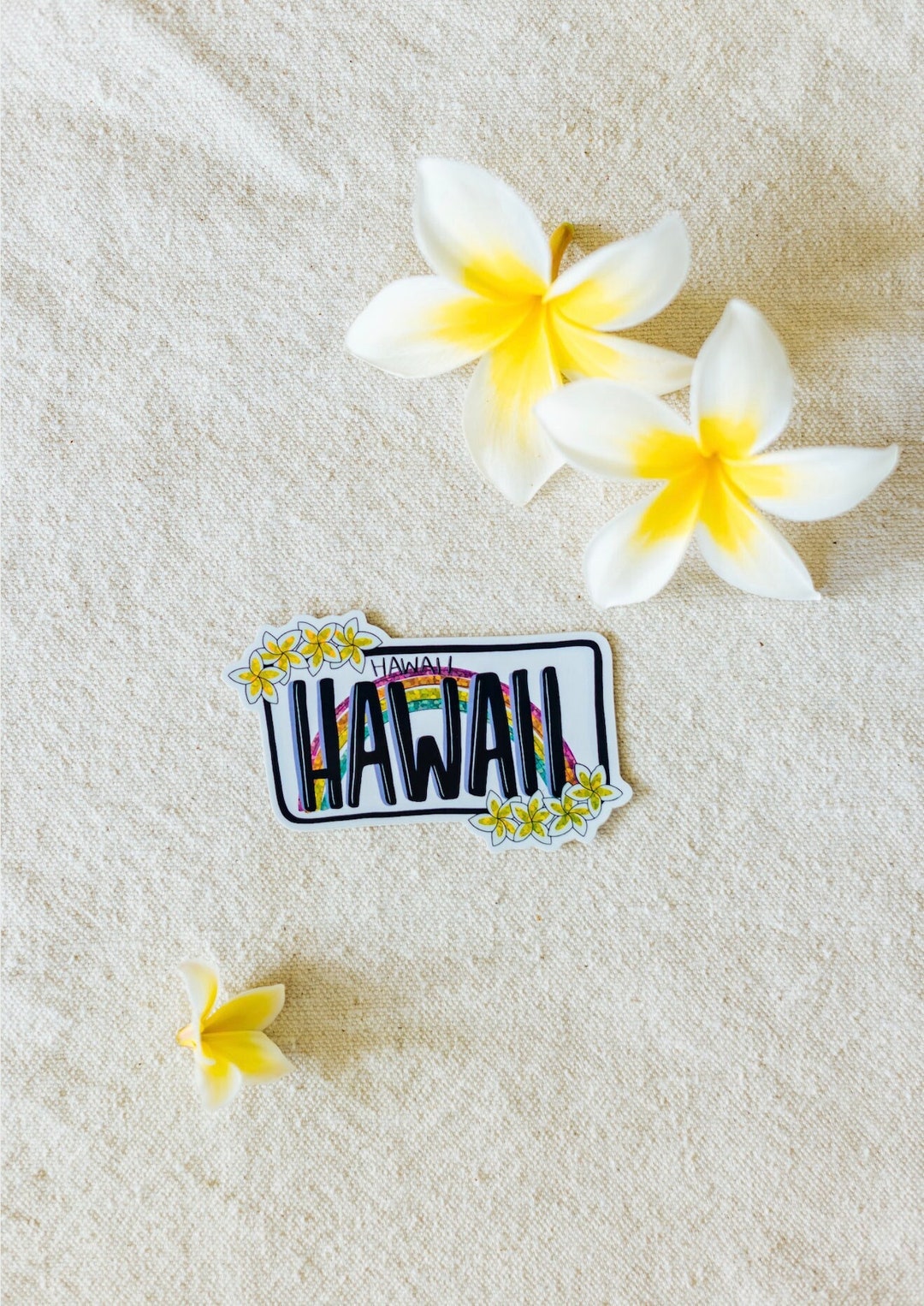 HAWAII LICENSE PLATE Sticker, Vinyl Die Cut Waterproof - Etsy