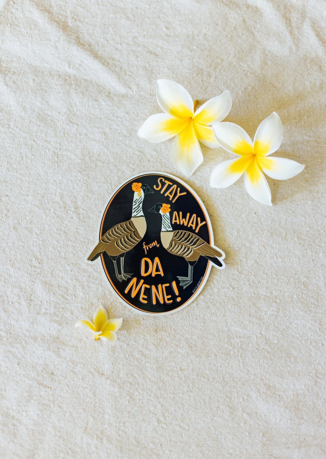 STAY AWAY From Da NENE Sticker - Etsy UK
