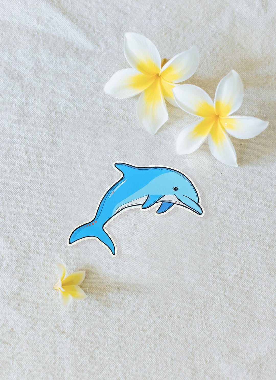 Sparkly Dolphin Sticker, Waterproof Vinyl Decal - Etsy