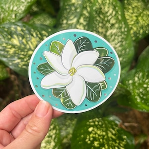 GARDENIA Sticker - Etsy