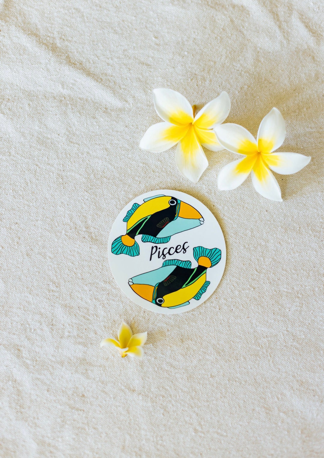 PISCES STICKER, Zodiac, Star Sign, Sticker, Fish - Etsy