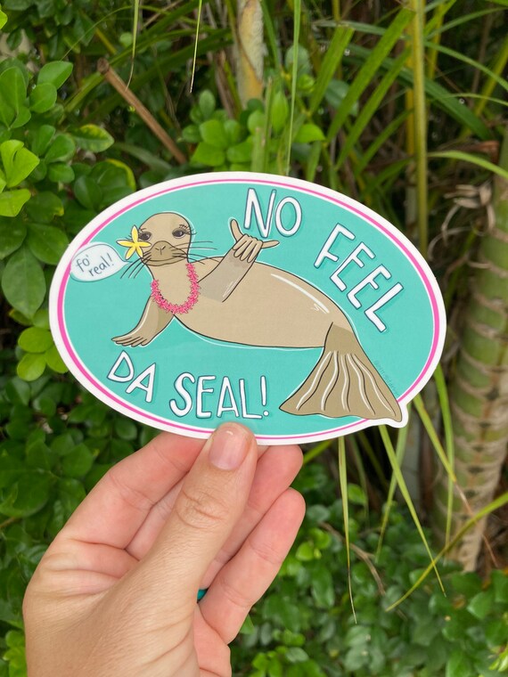 No FEEL Da SEAL Sticker | Etsy