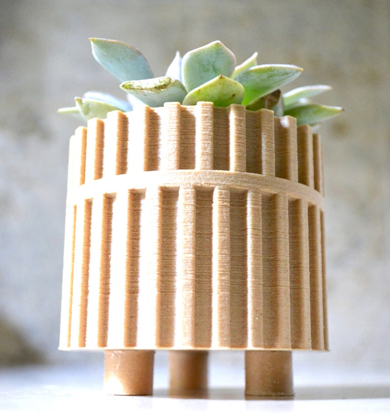 Funky Wood Planter picket Fence - Etsy