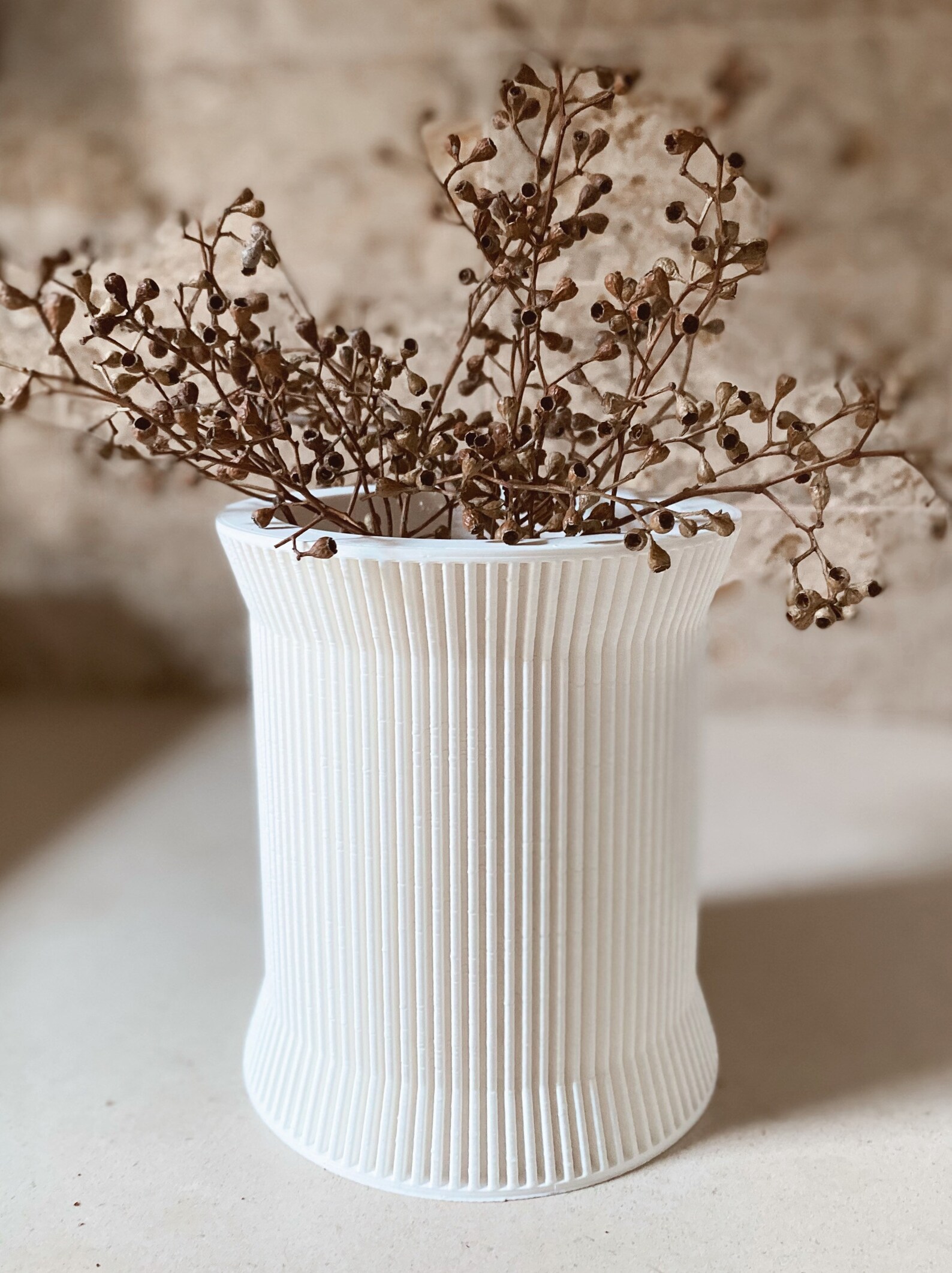 Japanese "skirted" Kitchen Utensil Holder off White Finish - Etsy