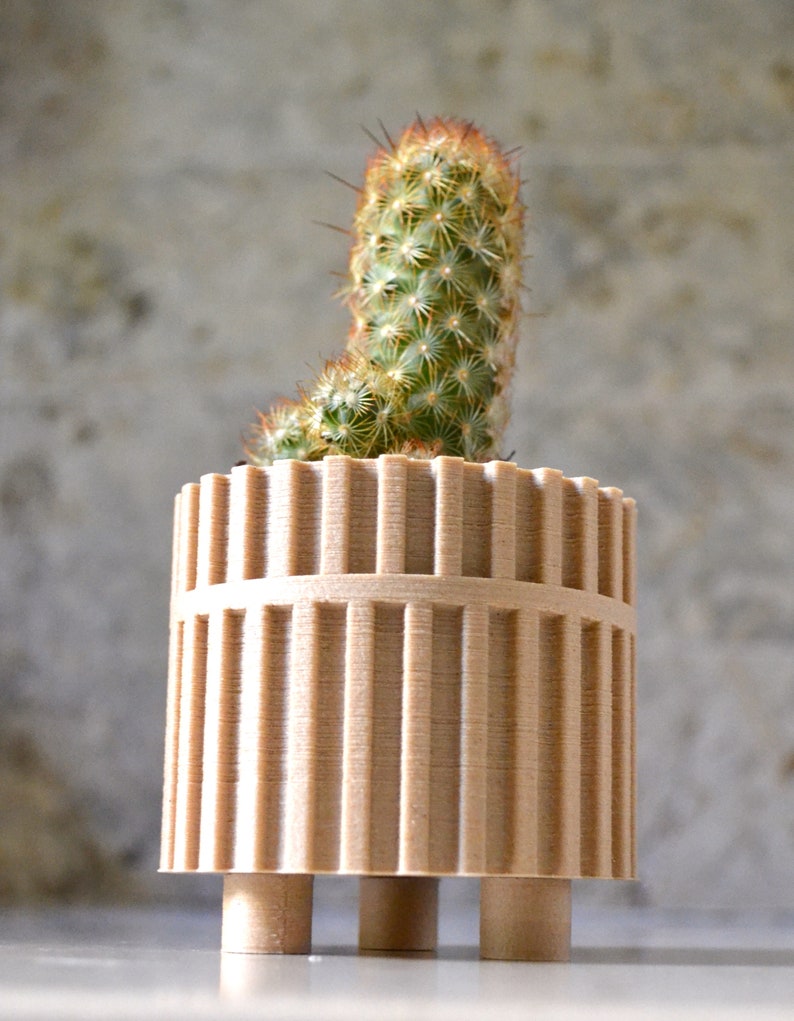 Funky Wood Planter picket Fence | Etsy