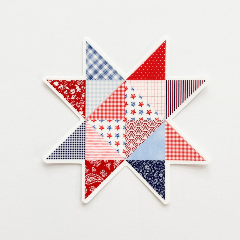 Quilt Stickers - Etsy