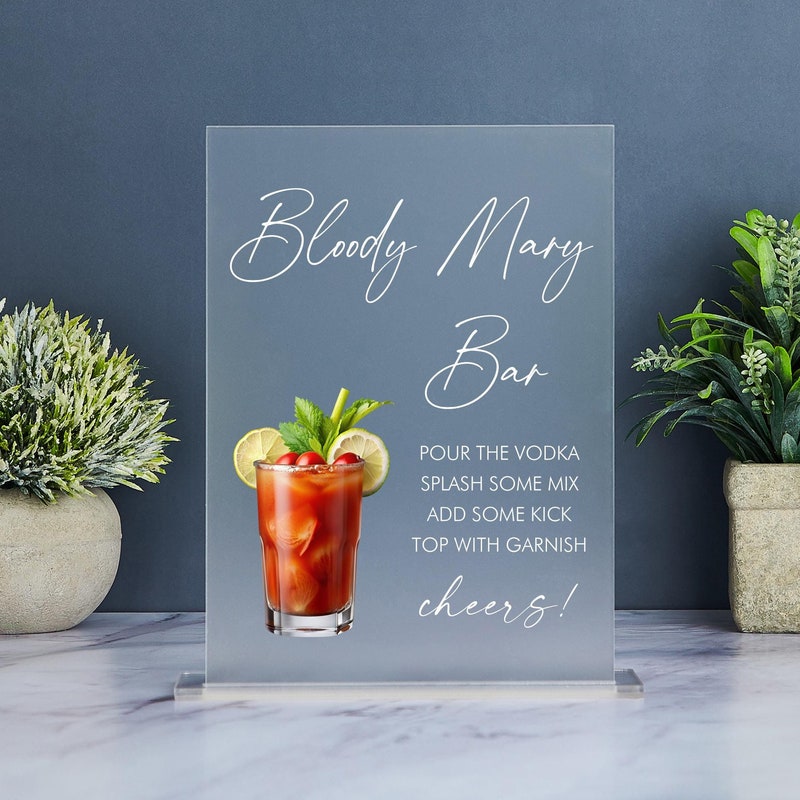 Bloody Mary Sign - Etsy