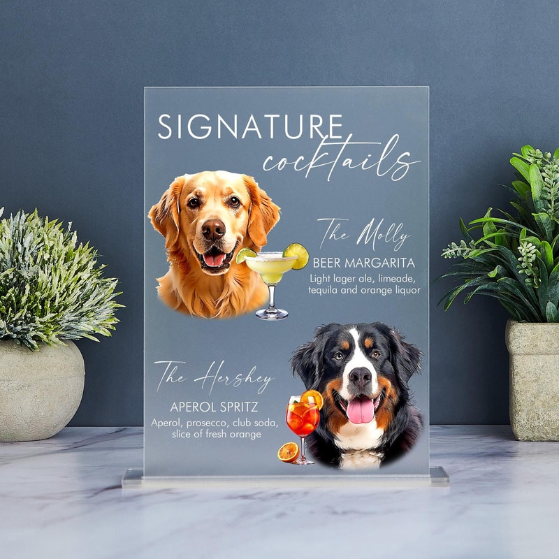 Signature Drink Sign - Etsy