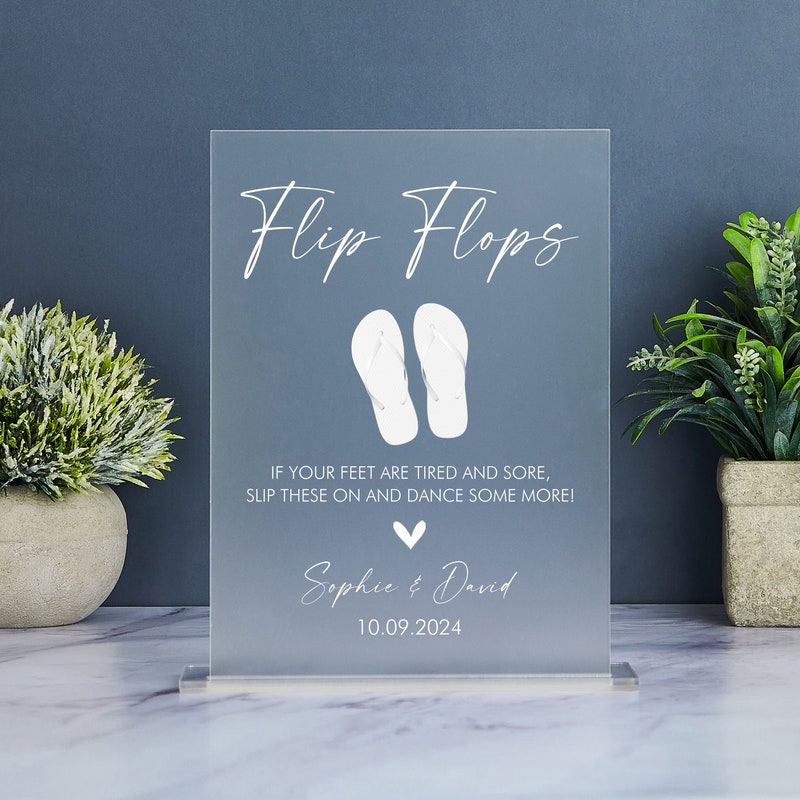 Flip Flop Sign - Etsy