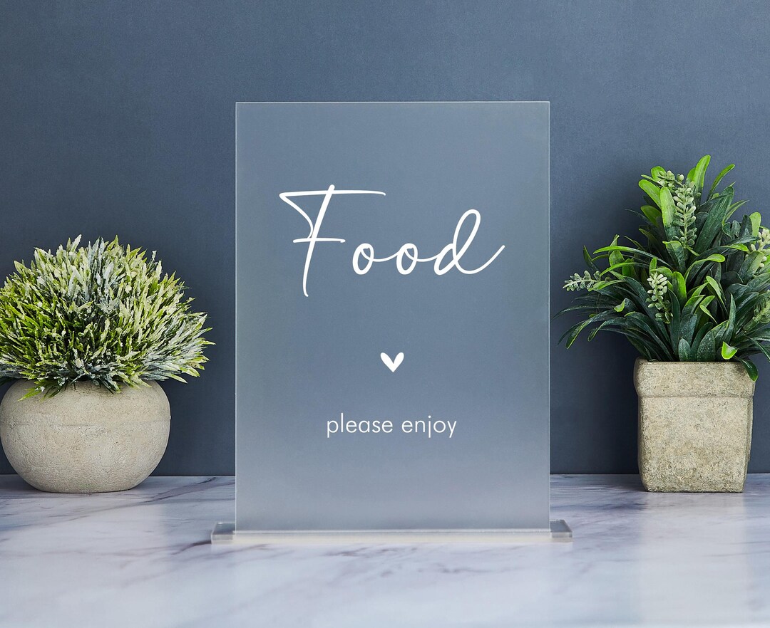 Baby Shower Food Sign, Baby Shower Food Table Sign, Wedding Food Sign ...