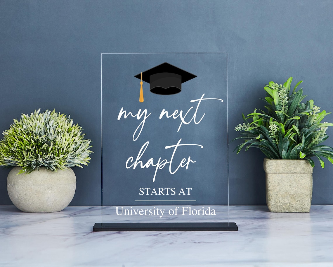 My Next Chapter Starts at Sign, Graduation Next Chapter Begins at Sign ...