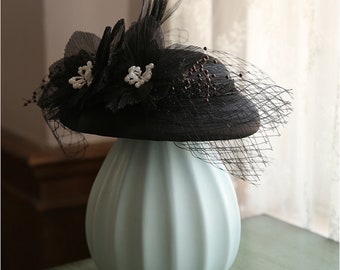 Royal Blue Tea Party Hat - Etsy