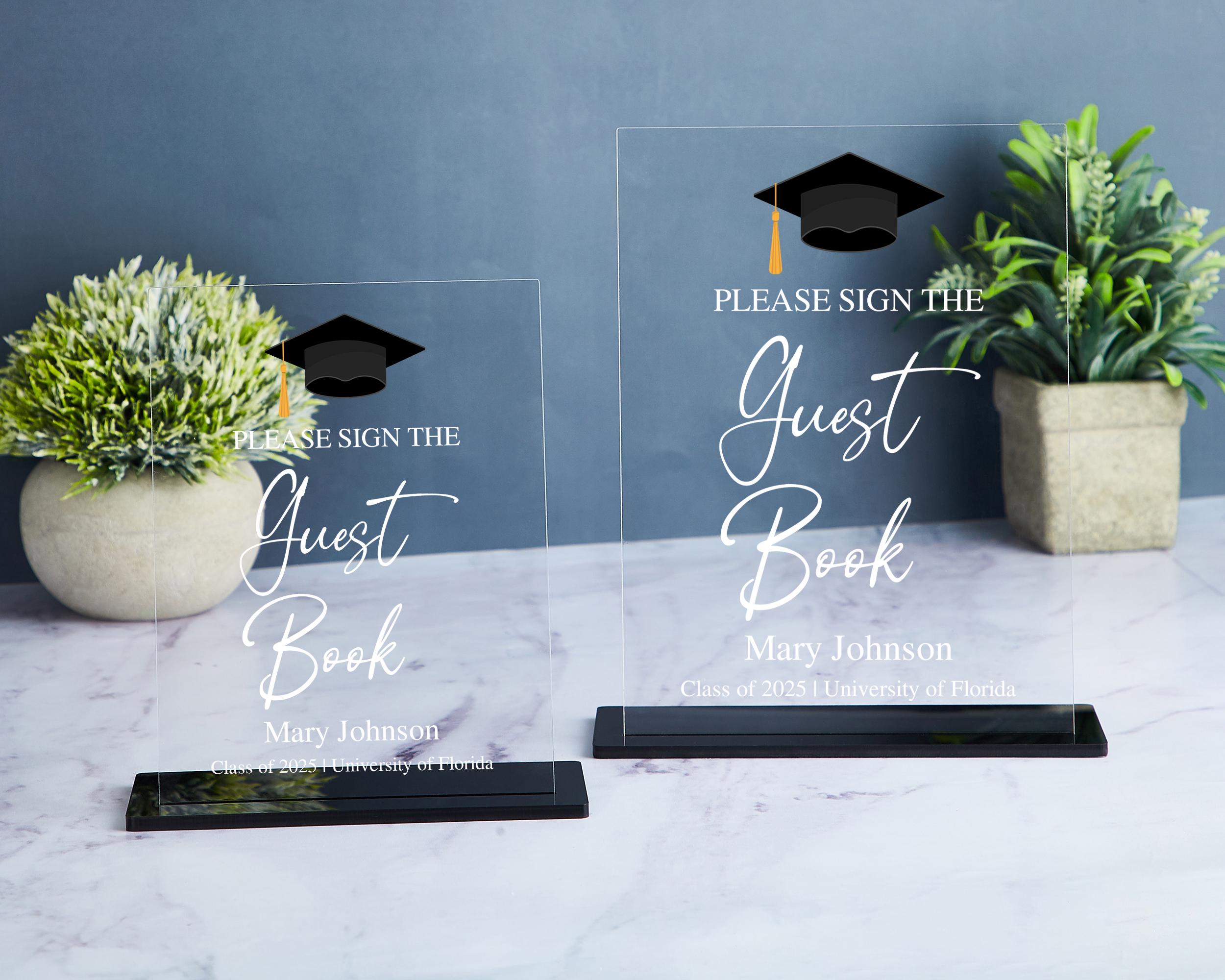 Graduation Guestbook Sign, Graduation Guest Book Sign, Sign the ...