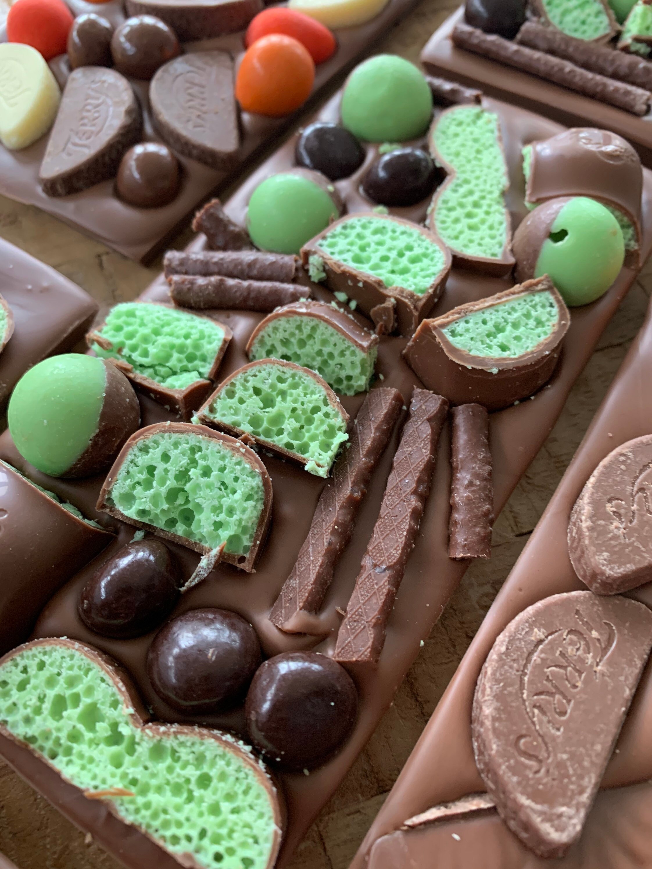 Orange or Mint Chocolate Slab Chocolate Orange Chocolate | Etsy