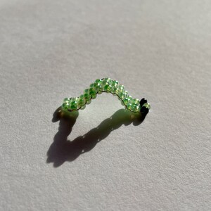Easy Beaded Inchworm Tutorial - Etsy