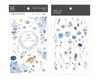 Mu Print on Sticker | Etsy