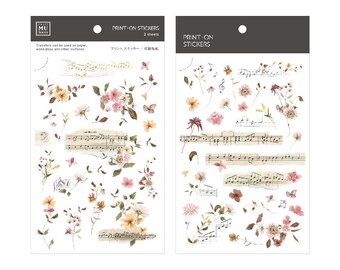 MU Print-on Stickers No.133: the Shadows, 2 Designs/packet - Etsy