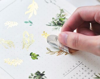 Small Gold Stickers | Etsy