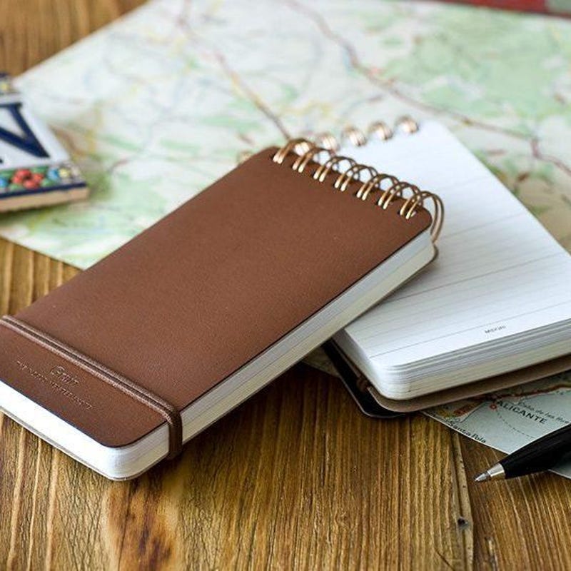 Leather Notepad - Etsy