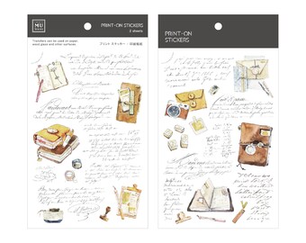 MU Print-on Stickers No.207 - Etsy