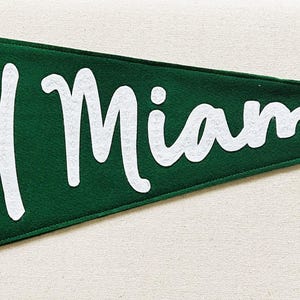 Custom College Pennant Flag – Personalized School Banner | Dorm Room ...