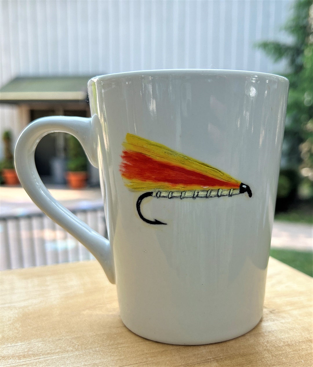 Mickey Finn Fly Mug | Hand Painted - Etsy