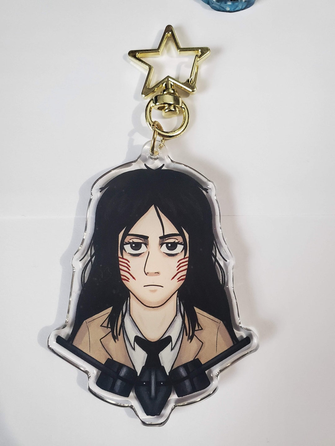 Pieck Finger AOT Titan Acrylic Charm - Etsy