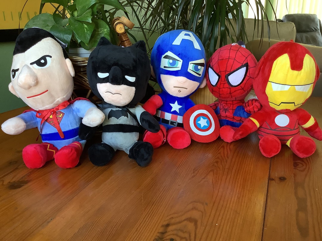 Superhero Plush Toy - Etsy