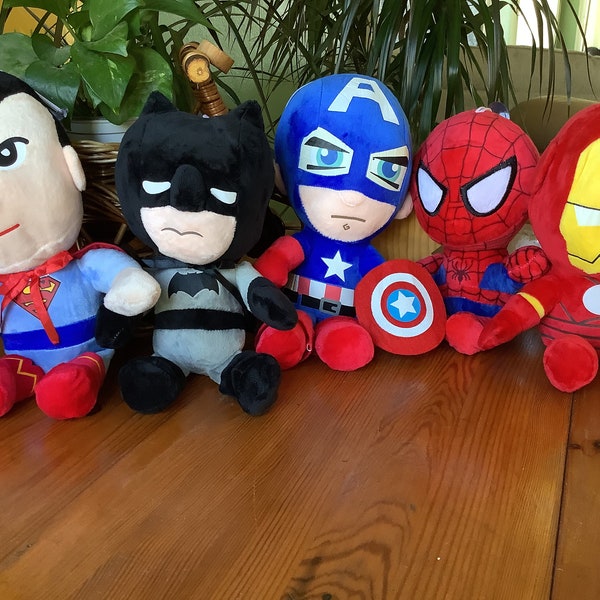 Superhero Plush - Etsy