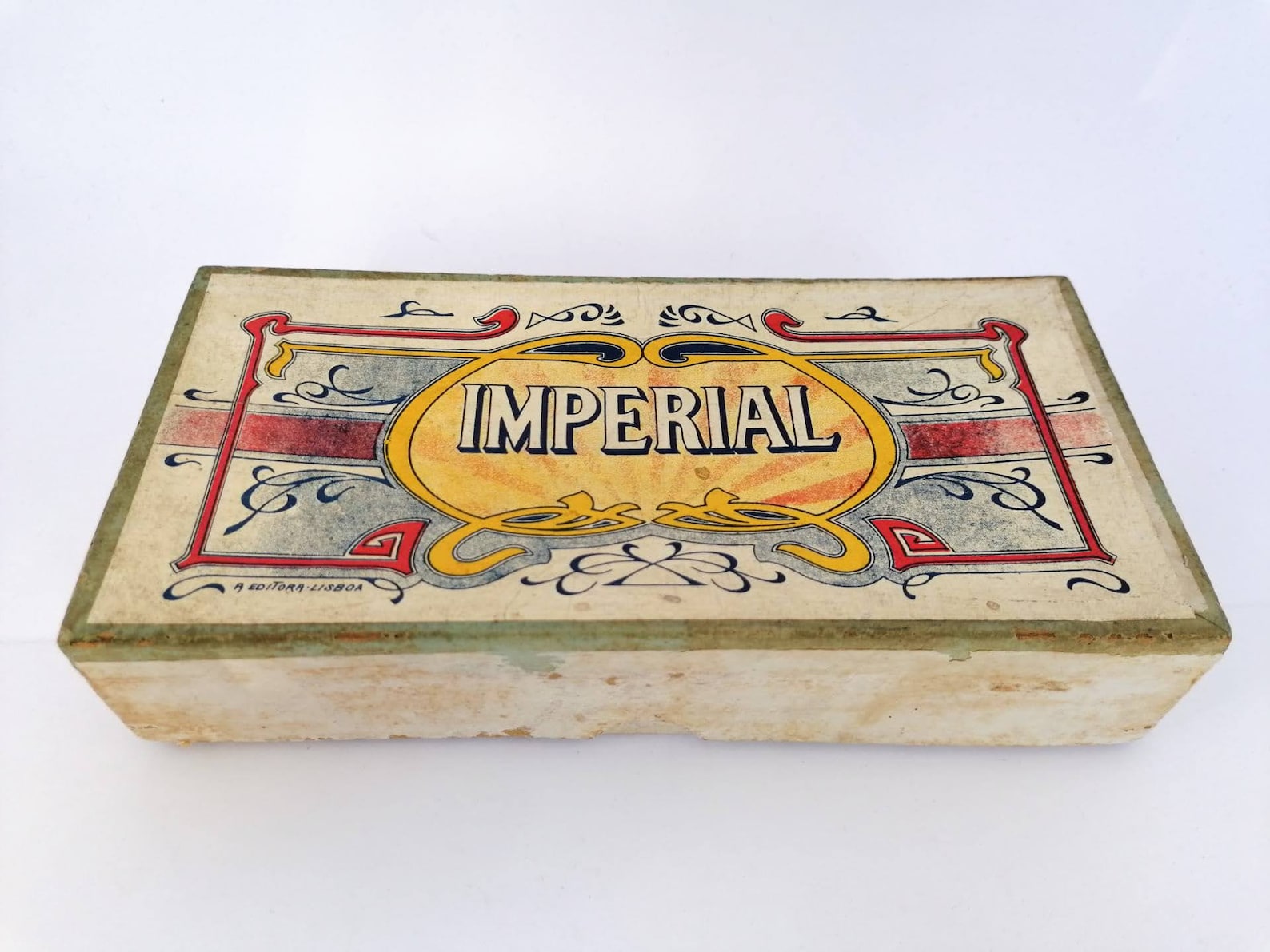 Vintage Imperial Paper Box, Old Wax Storage Box, Original Box From ...